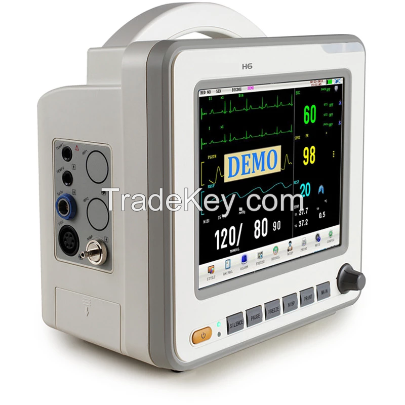 Multi Parameter Monitor System Used In Hospital ICU Brightness Lcd Ecg ...