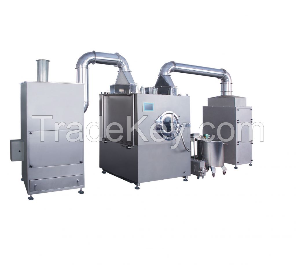 Automatic tablet candy coating sugar coating machine By Ruian Aligned ...