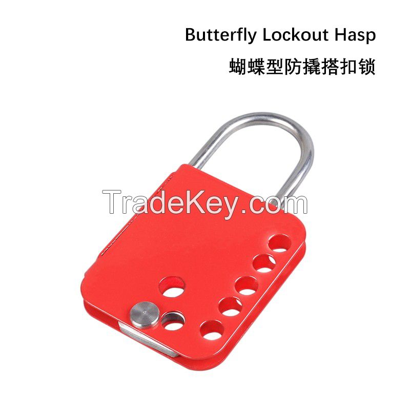 Butterfly Against Pry Lockout Hasp By Wenzhou Ziyong Electric Co., Ltd.,