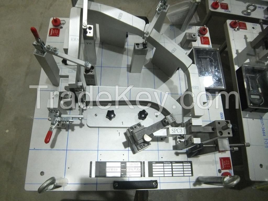 checking fixture, testing fixture, holding fixture, assembly fixture ...