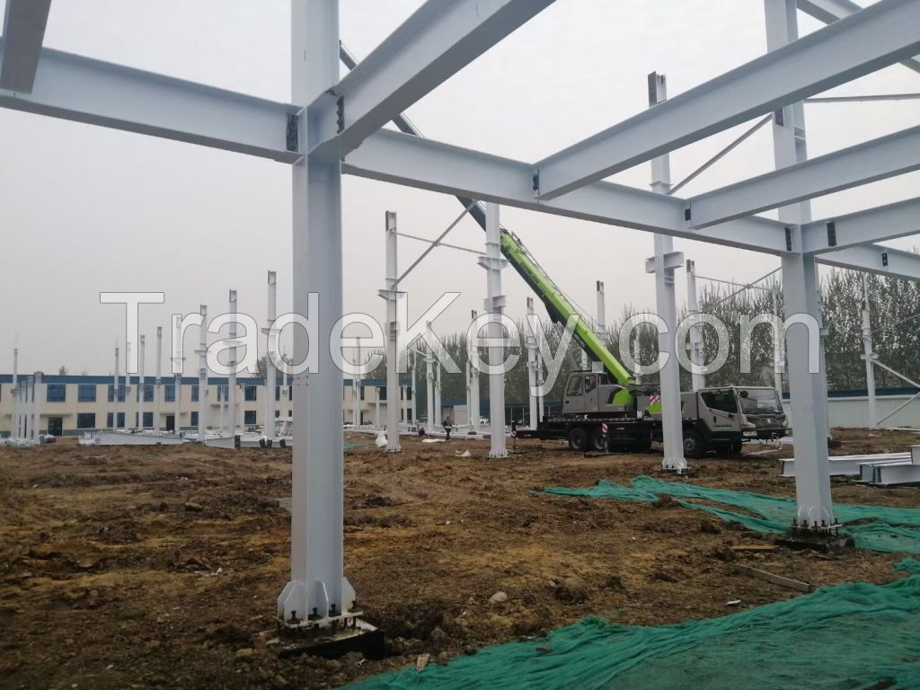 Steel Frame Structure Seismic Earthquake Prefabricated Light Steel ...