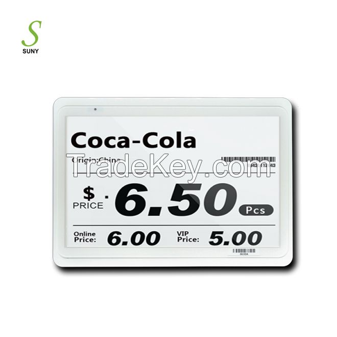 Suny 7.5 inch Supermarket Electronic Price Tag Esl Label Store Esl ...
