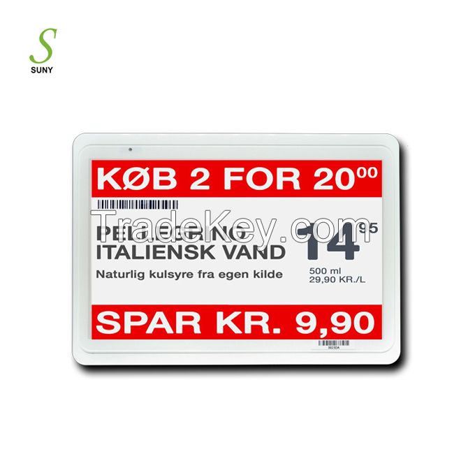 Suny 7.5 inch Supermarket Electronic Price Tag Esl Label Store Esl ...