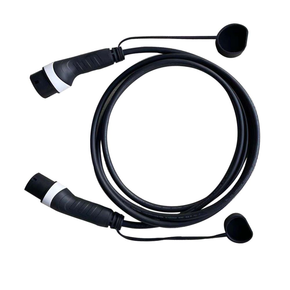 fisher New design IEC62196-2 type 2 to type2 16A 3 phase 5m car charger ...